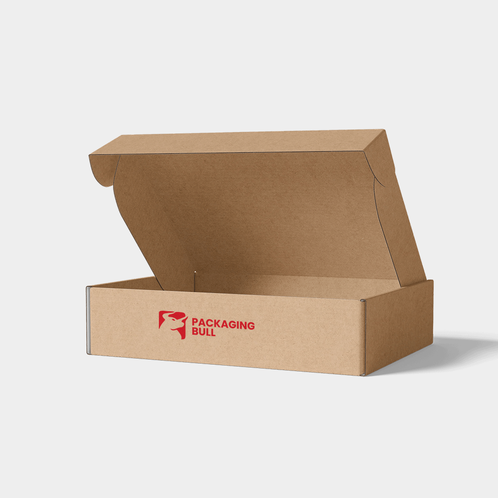 White Mailer Boxes-Plain Corrugated White Mailer Boxes UK - Packaging Bull