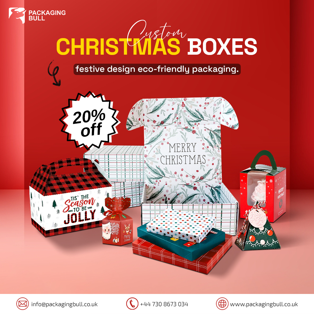 Customization Boxes for Christmas Eve - Packaging Bull