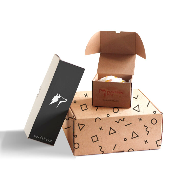 Custom Printed Cardboard Boxes -Custom Cardboard Boxes - Packaging Bull UK