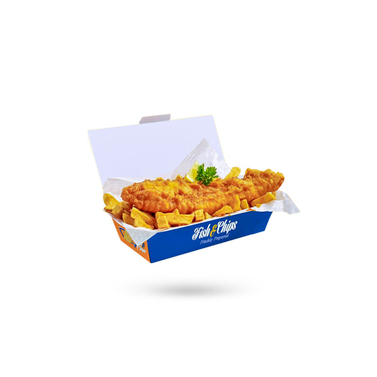 Fish & Chips Boxes - Packaging Bull UK