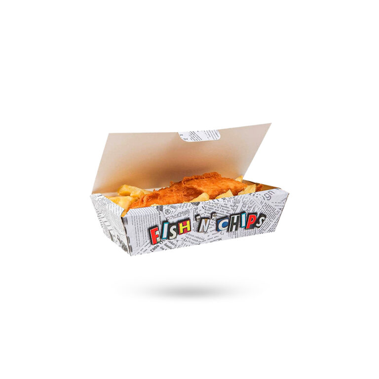 Fish & Chips Boxes - Packaging Bull UK